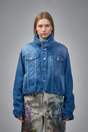 Acne Studios Crinkled Denim Jacket