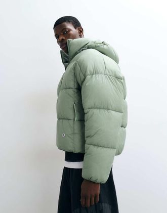 Champion Future Memories Steppjacke in Gr&uuml;n