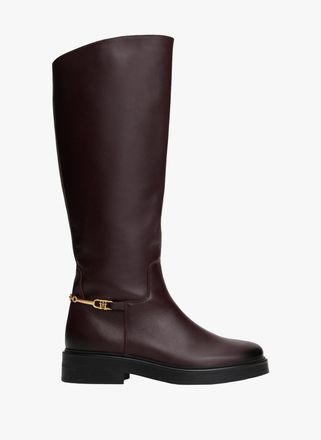 Tommy Hilfiger Bottes cavali&egrave;res en cuir