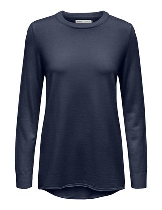 Only Pullover Damen, Dress Blues/Detail:Melange, M