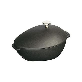Staub Mouli&egrave;re en Fonte, &Oslash; 25 cm, 2 L, Noir Mat