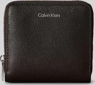 Calvin Klein Portemonnaie mit Label-Schriftzug
