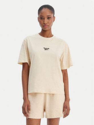 Reebok T-Shirt Suzie RK25505CCW Beige Relaxed Fit