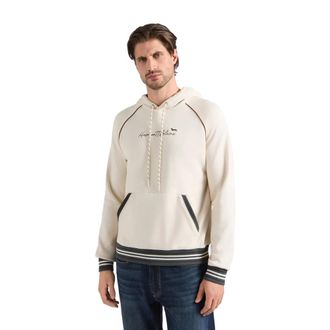 Harmont & Blaine SweaT-shirt &agrave; capuche avec doublure tartan - Homme - Sweatshirts et sweats &agrave; capuche - Beige - Taille: XL