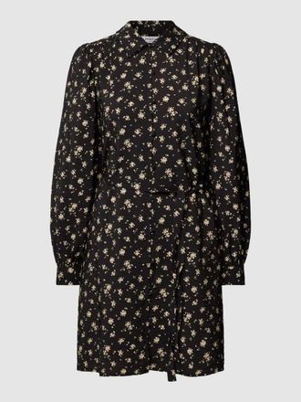 Moss Copenhagen Knielanges Kleid mit floralem Muster Modell Nathasia