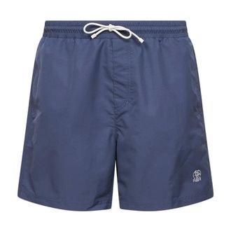 Brunello Cucinelli Homme, Maillots de bain, Bleu, Taille: 2XL Brunello Cucinelli Sea clothing