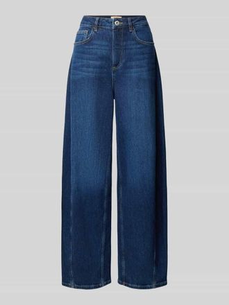 Mos Mosh Barrel Fit Jeans mit Eingrifftaschen Modell Cindy Draciel