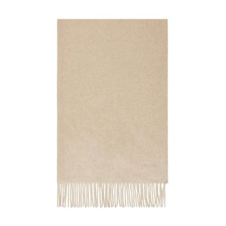Max Mara Beige Square Scarf Baci Stole - - Accessories - Damen - Braun - ONE SIZE