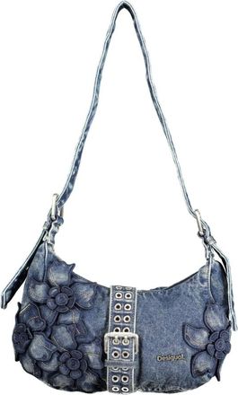 Desigual Femme, Sacs, Bleu, Taille: ONE Size Curio Denim Bag