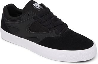 DC Herren Kalis Vulc Skateboardschuhe, Black/White, 38.5 EU