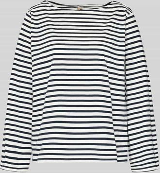 Soyaconcept Loose Fit Langarmshirt aus reiner Baumwolle