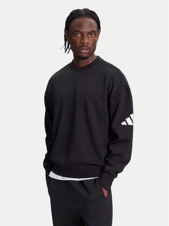 adidas Sweatshirt Essentials JF3542 Schwarz Loose Fit