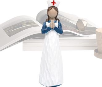 Generico Figur, handbemalte Tischdekoration aus Harz, Skulptur f&uuml;r, Schreibtischdekoration, f&uuml;r Freunde, Familie, Studenten, B&uuml;ro, Zuhause, Schreibtisch und