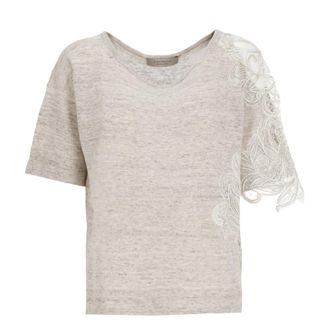 D.exterior Argi Strickware - - Knitwear - Damen - Beige - M