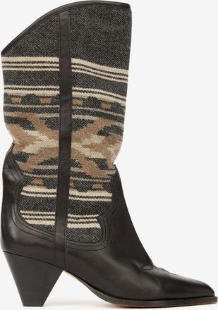 Isabel Marant Bottes Lijita - Femme - Noir Délavé - Taille 36 - Isabel Marant