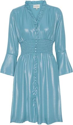 Americandreams Americandreams, Femme, Robes, Bleu, Taille: 44 FR Sally Short Shimmer Dress