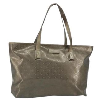 Gucci Pre-owned Plastik Tote Bag - - Pre-owned - Damen - Braun - ONE SIZE