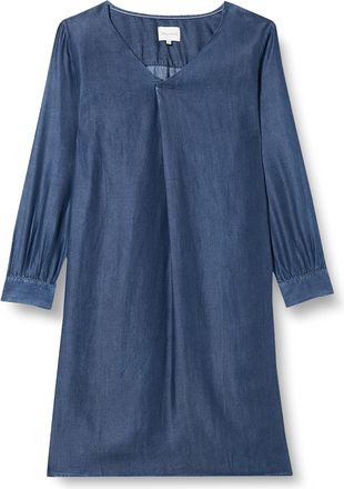 Triangle by s.Oliver Womens Kleid midi, tiefblau, 44