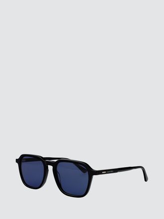 Calvin Klein Lunettes de soleil aviateur en ac&eacute;tate avec verres CR-39