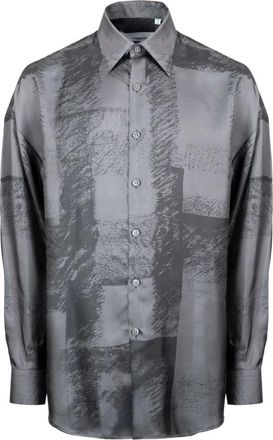 Costumein Hemd mit Brusttasche und langen &Auml;rmeln - - Shirts - Herren - Grau - XL