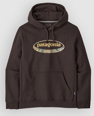 Patagonia 95 Oval Logo Uprisal Sweat &agrave; capuche marron