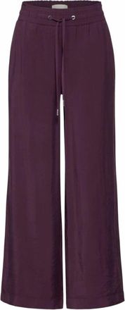 Street One Wide Hosen - - Trousers - Damen - Lila - M L30