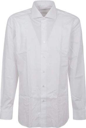 Buonamassa Homme, Chemises, Blanc, Taille: XL Cotton Shirt