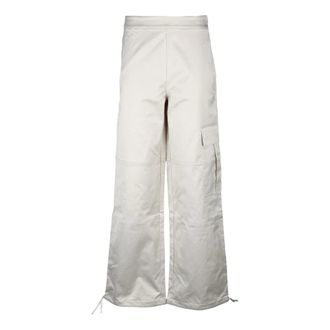 Calvin Klein Jeans Femme, Pantalons, Beige, Taille: 38 FR Wide Pantalons