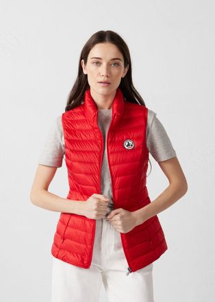 Jott Doudoune l&eacute;g&egrave;re sans manches Rouge carmin Seda - Taille XXL