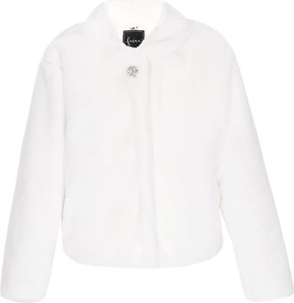 Faina Jacke Frauen Wei&szlig;