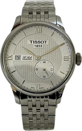 Tissot Homme, Pre-owned, Gris, Taille: ONE Size Montre Le Locle en Acier Inoxydable