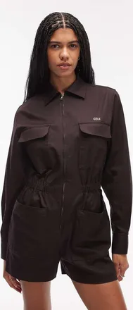 Lacoste Combishort fonctionnel - Marron-Brown