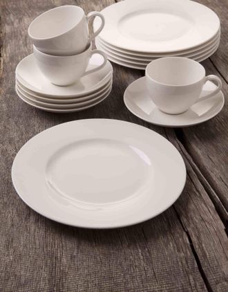 Villeroy & Boch Kaffeeservice 18 teilig Basic White