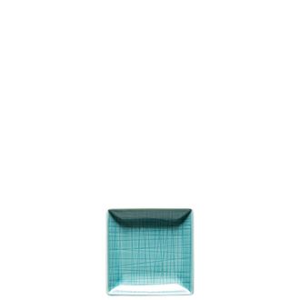 Rosenthal Mesh - Colours Aqua - Schale/Sch&auml;lchen - quadratisch - t&uuml;rkis - 10 cm
