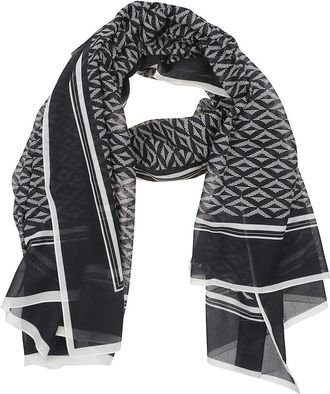 Tom Ford Homme, Accessoires, Multicolore, Taille: ONE Size Par&eacute;o Asym&eacute;trique en Coton avec Motif Losanges