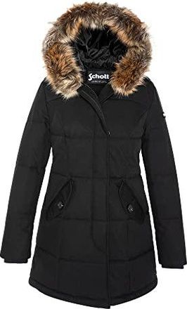 Schott NYC Parka Noir Femme Schott Sophie Noir M