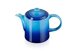 LE CREUSET Le Creuset Hohe Kanne aus Steinzeug 1,3 Liter, Steinzeug, Azure, 80703132200003