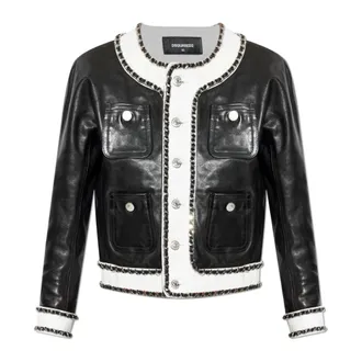 Dsquared2 Damen, Jacken, Schwarzk, MGr&ouml;&szlig;e