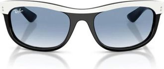 Ray-Ban unisex, Accessoires, Blanc, Taille: 62 MM Balorama Lunettes de soleil