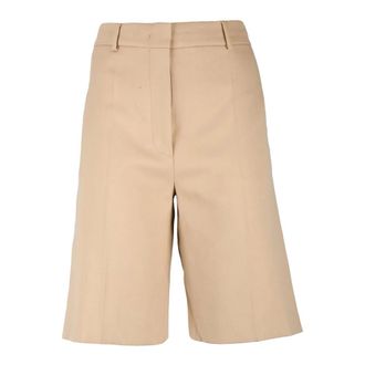 Sportmax Femme, Shorts, Beige, Taille: 38 FR Bermuda Ocra