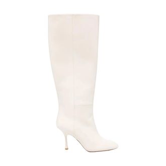 Stuart Weitzman Femme, Chaussures, Beige, Taille: 37 EU Heeled Bottes