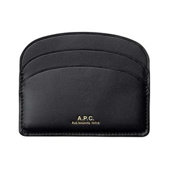 A.P.C. Demi-Lune Kartenetui - - Accessories - unisex - Schwarzk - ONE SIZE