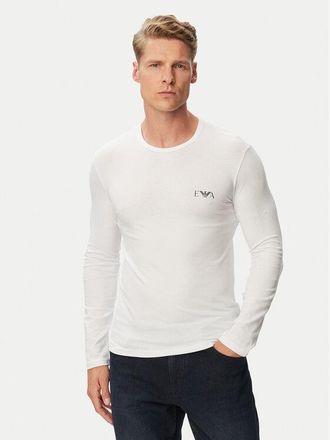 Emporio Armani Longsleeve EM000383 AF25018 U0002 Wei&szlig; Regular Fit