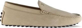 Tod's Homme, Chaussures, Beige, Taille: 40 1/2 EU Gommino Moccasin