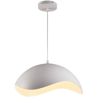Trade Shop Pendentif Contemporain Pendentif Lustre E27 Pendentif Cuisine Island S&eacute;jour A23 Blanc