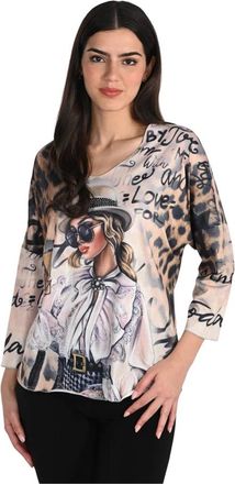 Frank Lyman Design Femme, Blouses et Chemises, Multicolore, Taille: 44 FR Blouses