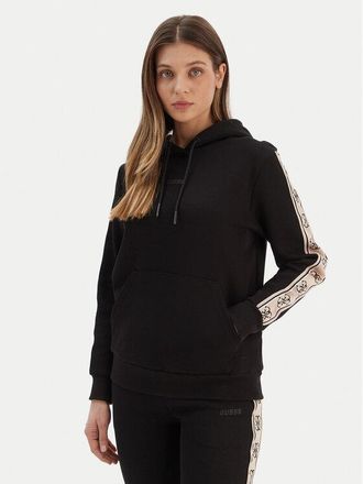 Guess Sweatshirt V4YQ11 KB3P2 Schwarz Regular Fit