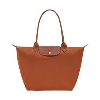 Longchamp Femme, Sacs, Brun, Taille: ONE Size Le Pliage Original Tote Bag