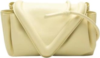 Bottega Veneta Sac bandouli&egrave;re vintage Pre-owned - Femme - Pre-owned - Jaune - Taille: ONE Size