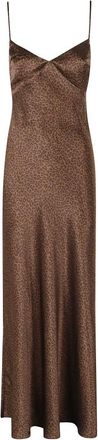 MC2 Saint Barth Femme, Robes, Brun, Taille: 40 FR Ravel Maxi Dress